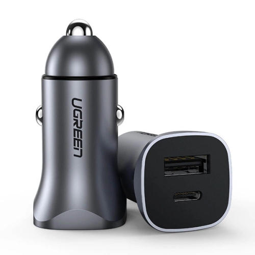 UGREEN A+C Dual-Port Car Charger PD30W+SCP22.5W CD130