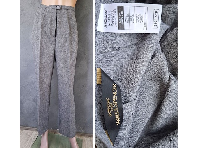 Marks &; Spencer poslovne pantalone 38