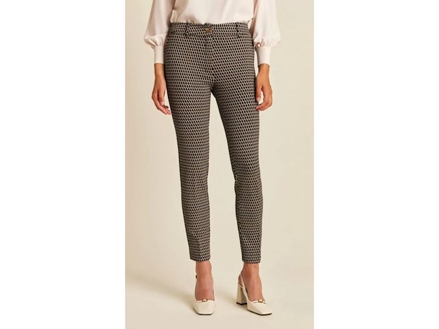 Ever.me (Takko Fashion) Skinny Pantalone – Geometrijski