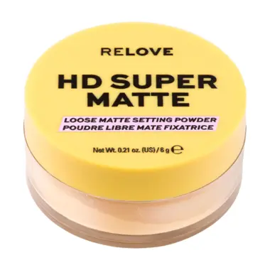 RELOVE
Puder za setovanje - HD Super Matte Banana