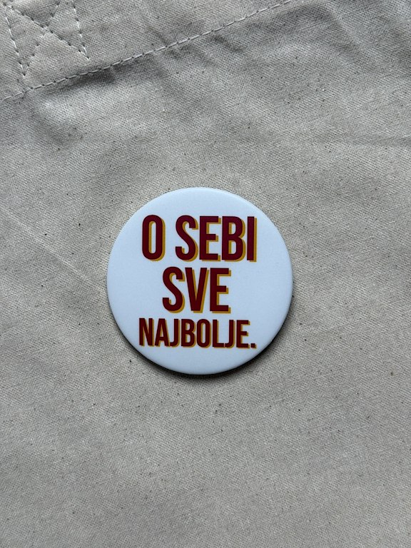 O sebi sve najbolje | Classic Collection | Dodaci: Ceger, Šolja & Bedž