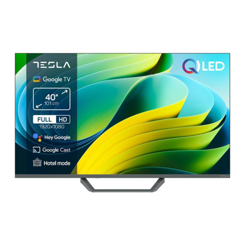 Televizor TESLA Q40E665GFS/QLED/40"/smart/Google TV/siva