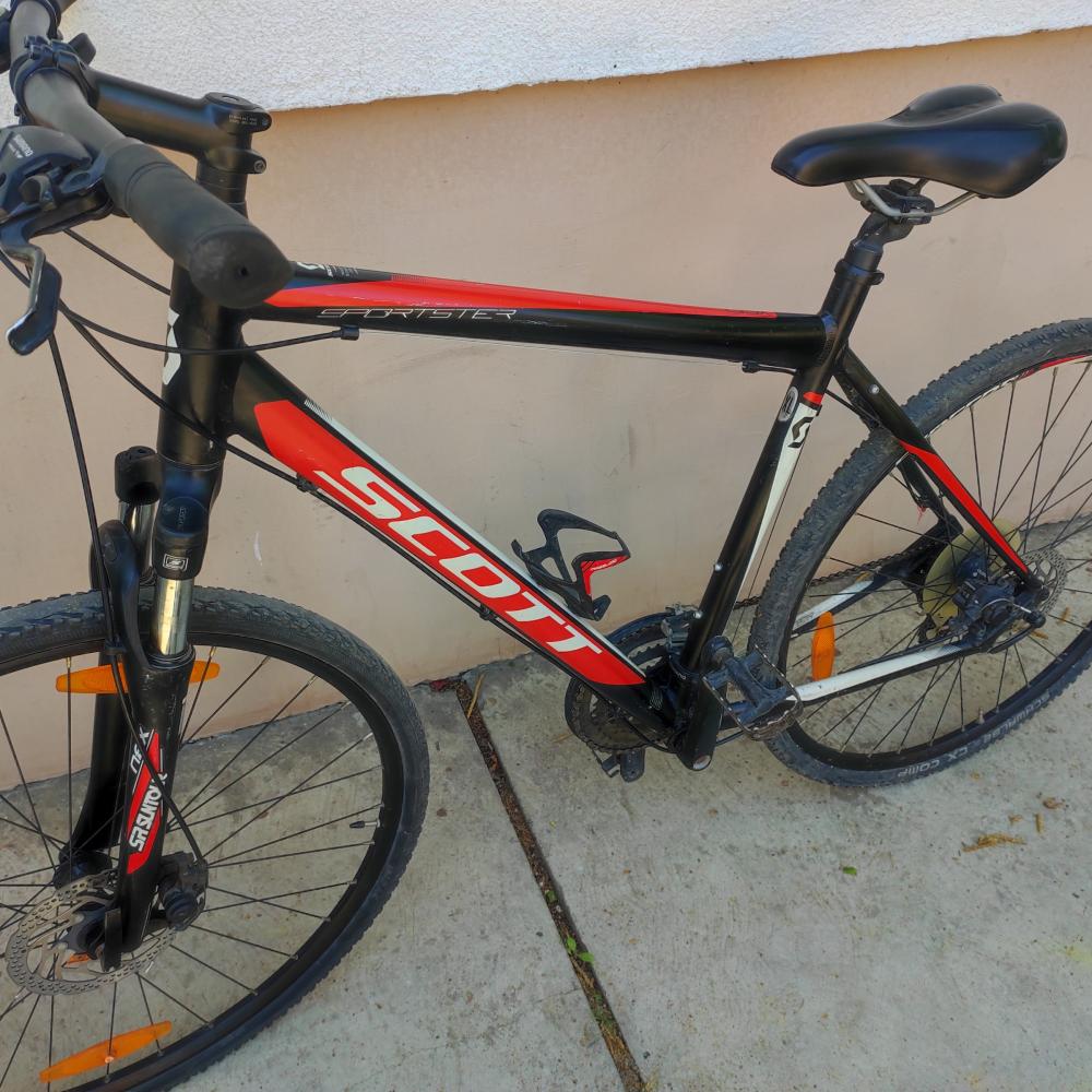 Scott Sportster alu XL, 28", 3x8, diskovi
