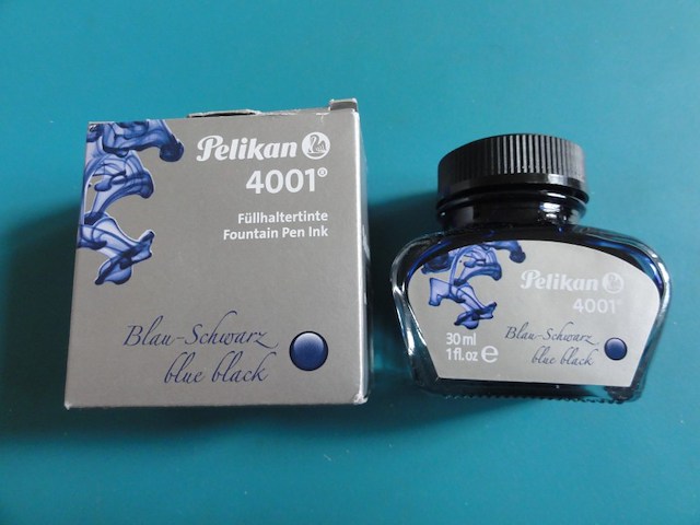 PELIKAN 4001 - novo Blue-Black mastilo Made in Germany