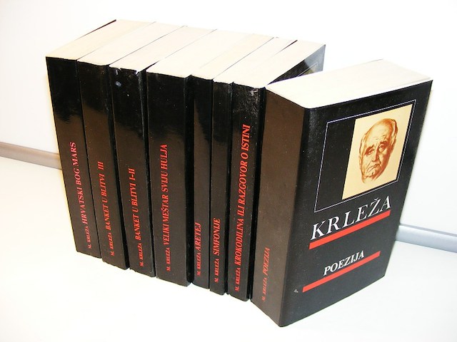 Miroslav Krleža Izabrana djela 1-8
