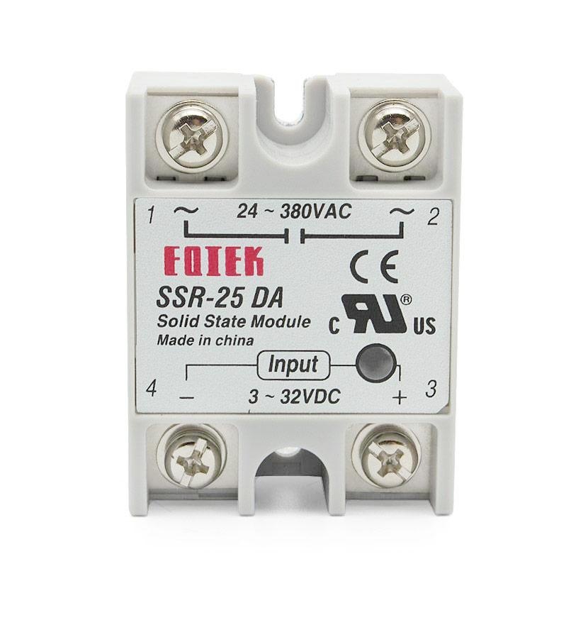 Fotek SSR-25 DA Solid State Relej 25A (3-32V DC / 24-380V AC)