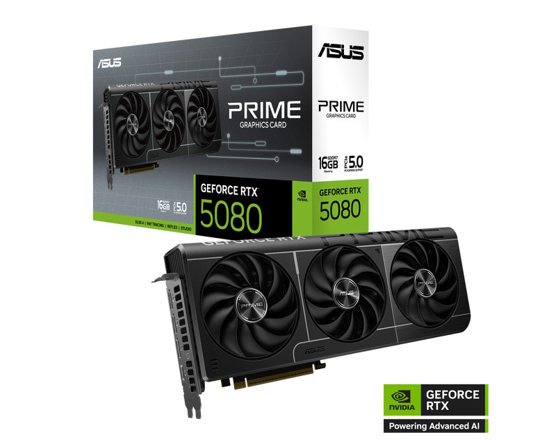 ASUS - nVidia GeForce RTX 5080 256bit 16GB PRIME-RTX5080-O16G grafička karta