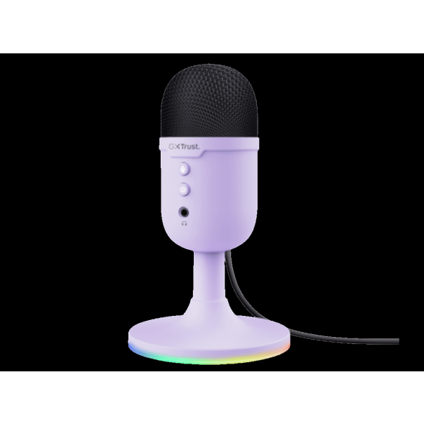 Mikrofon TRUST GXT234P YUNIX USB MICROPHONE PURPLE