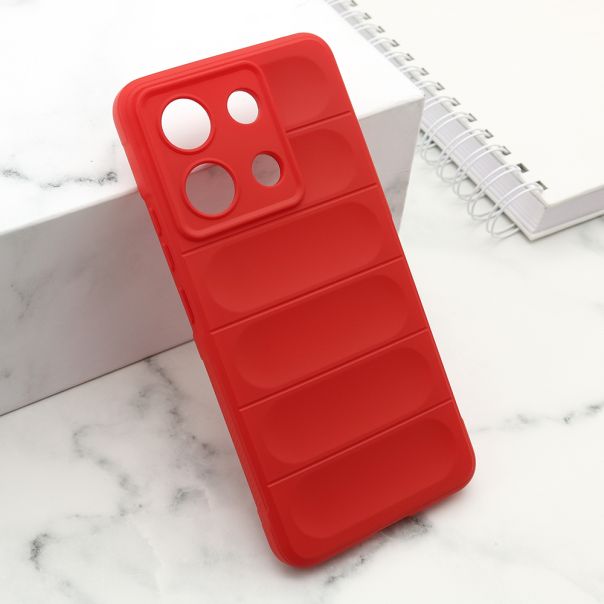 Maska BUILD za Xiaomi Redmi Note 13 4G, crvena