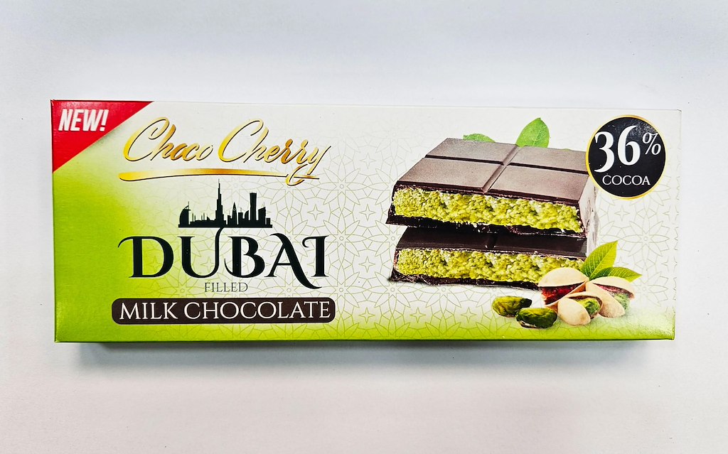 DUBAI PUNJENA MLECNA COKOLADA 240G