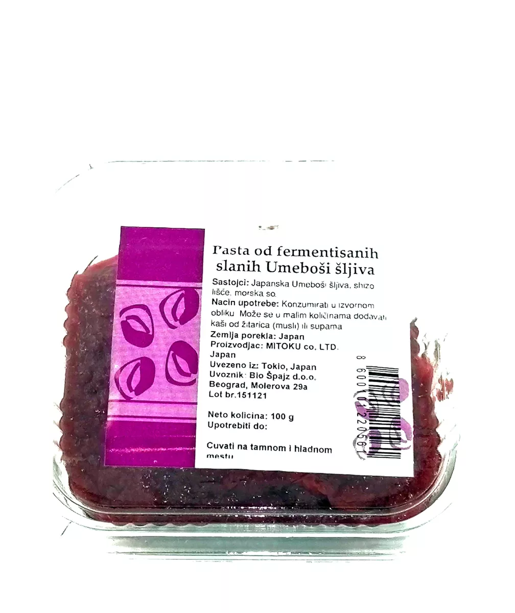 PASTA UMEBOSI 100G BIO SPAJZ