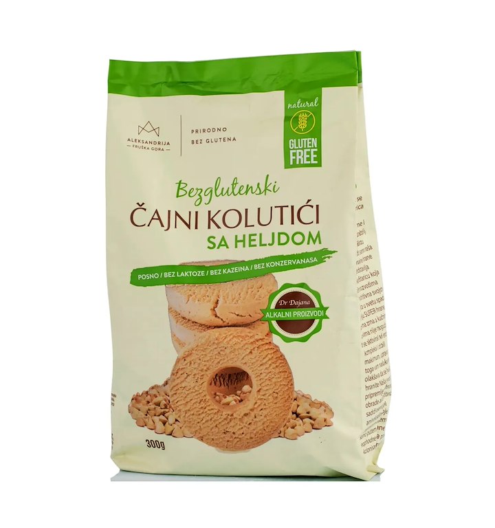 BEZGLUTENSKI CAJNI KOLUTICI SA HELJDOM 300G