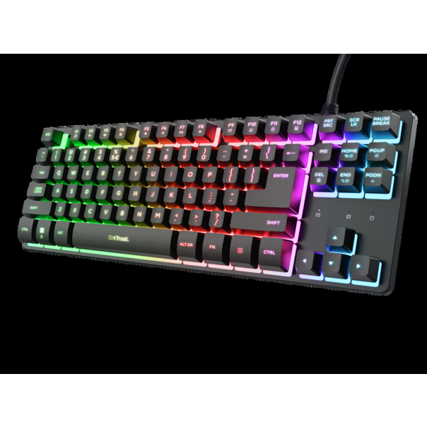 Tastatura TRUST GXT833 THADO žicna/RGB/TKL/gaming/crna