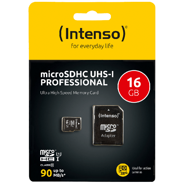(Intenso) Micro SDHC/SDXC kartica 16GB Class 10, UHS-I +adapter
