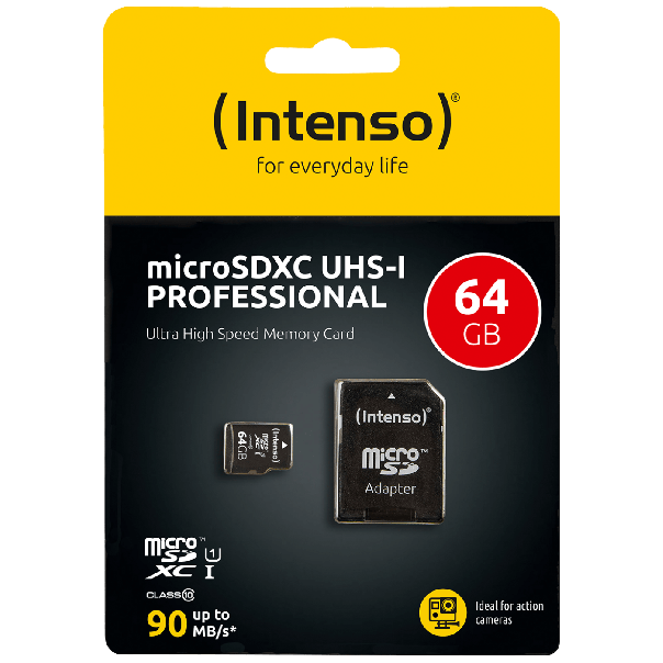 (Intenso) Micro SDHC/SDXC kartica 64GB Class 10 D