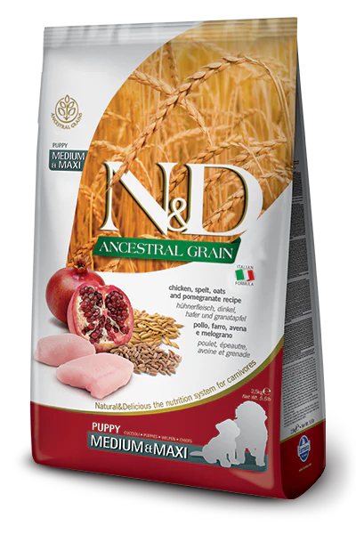 N&D - LOW GRAIN | PUPPY Medium & Maxi - Chicken