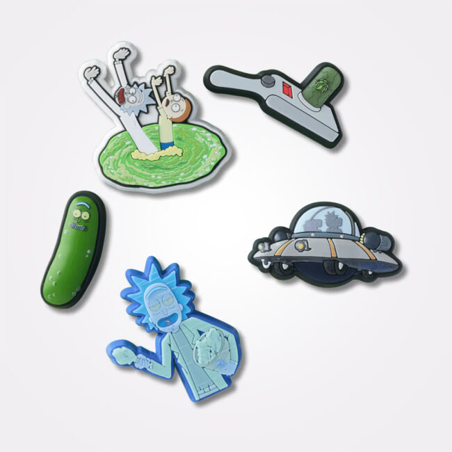 Jibbitz™ Rick and Morty 5Pck