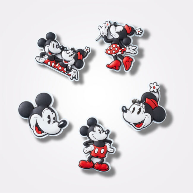 Jibbitz™ Mickey and Minnie 5Pck