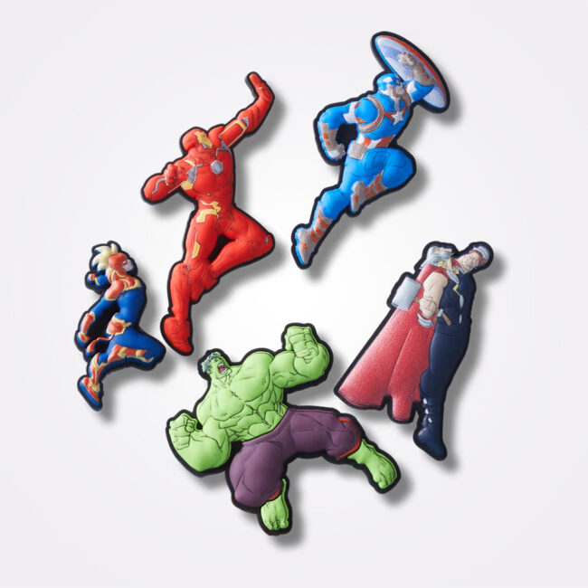Jibbitz™ Avengers Heroes 5PCk