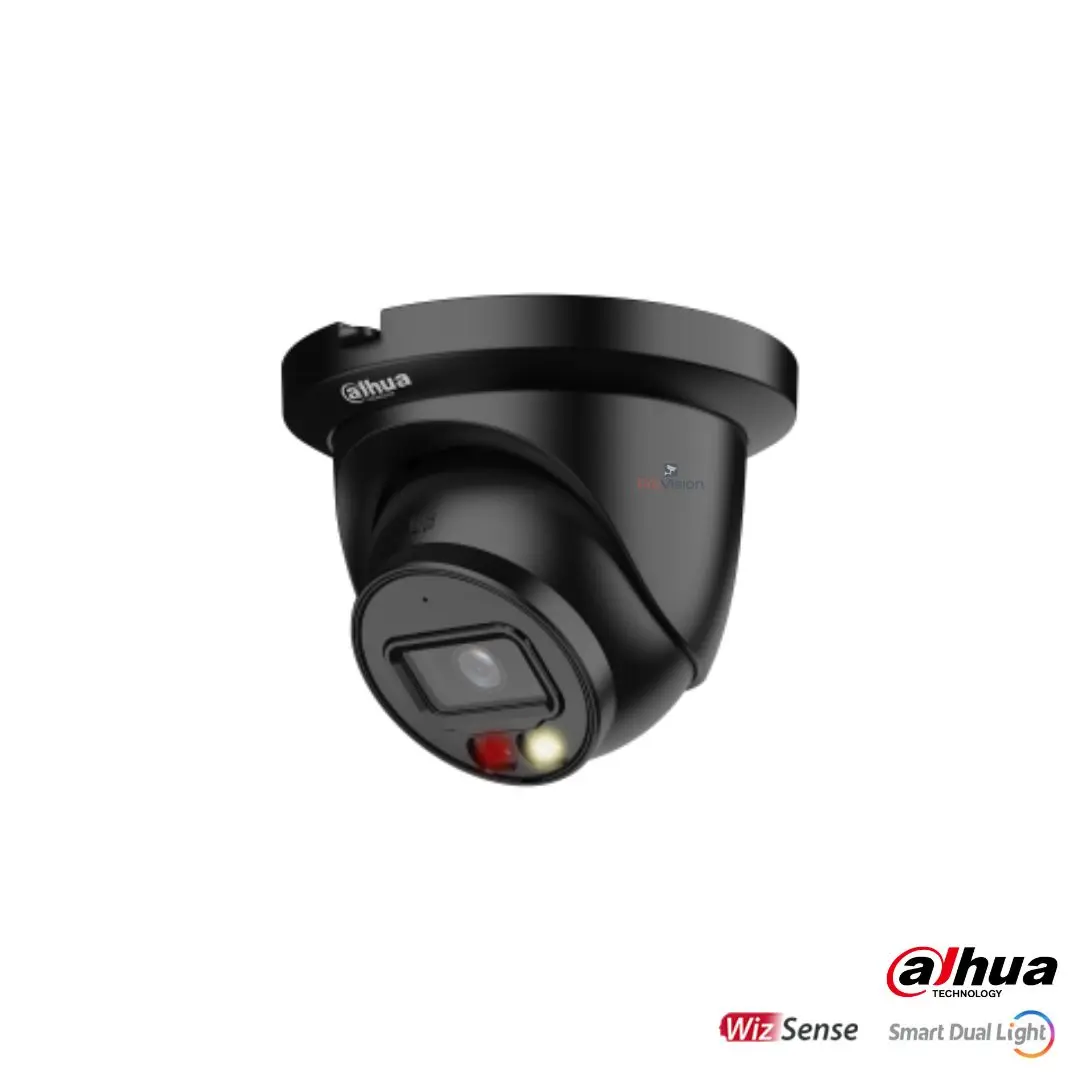 Dahua IPC-HDW2449TM-S-IL Smart Dual Light mrežna kamera 4MP Full Color BLACK