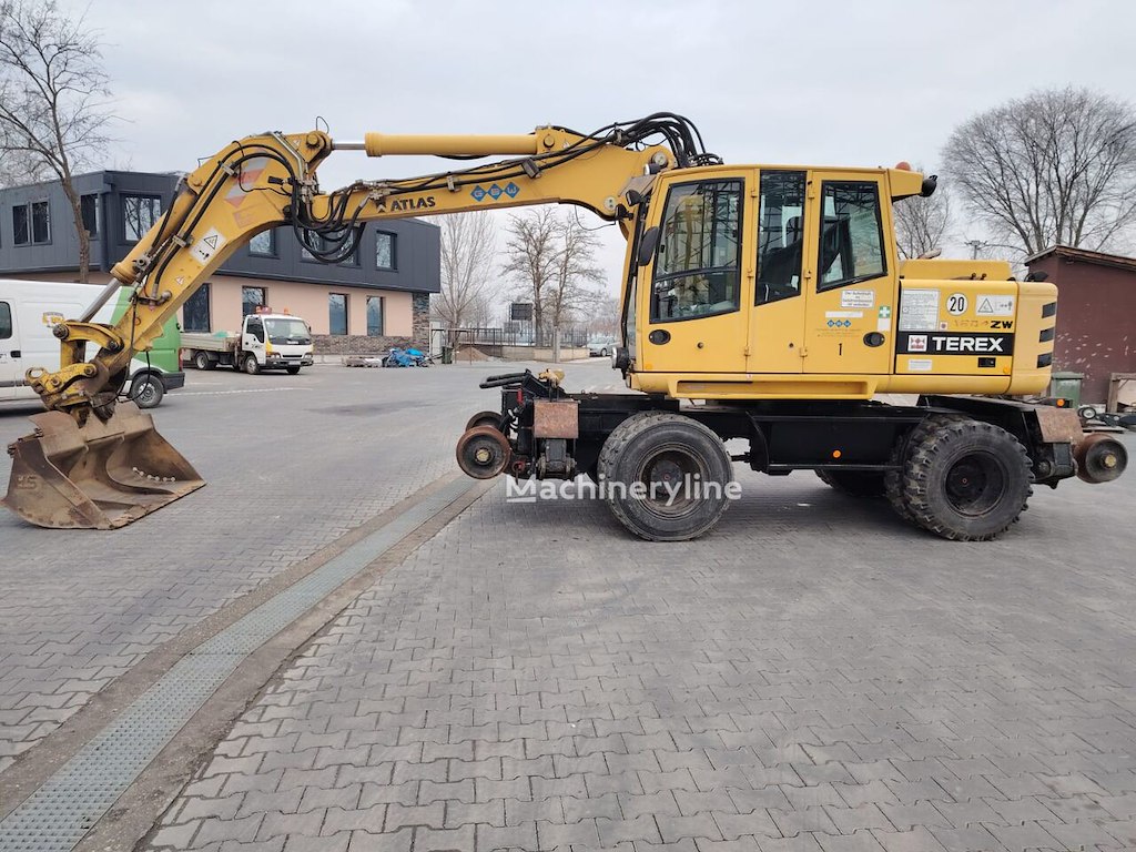 Terex ATLAS ZW 1604 bager na šinama