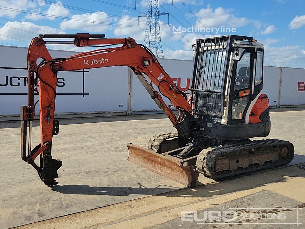 Prodaje se Kubota U45-3A mini bager na aukciji