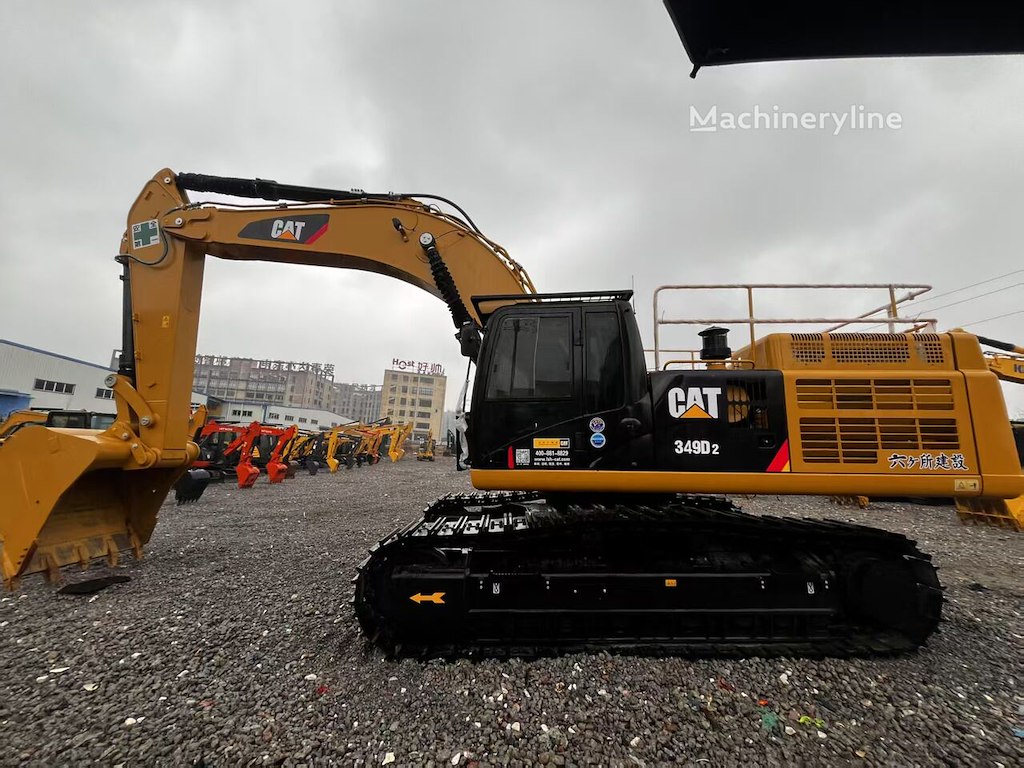 Caterpillar 349D2 bager guseničar