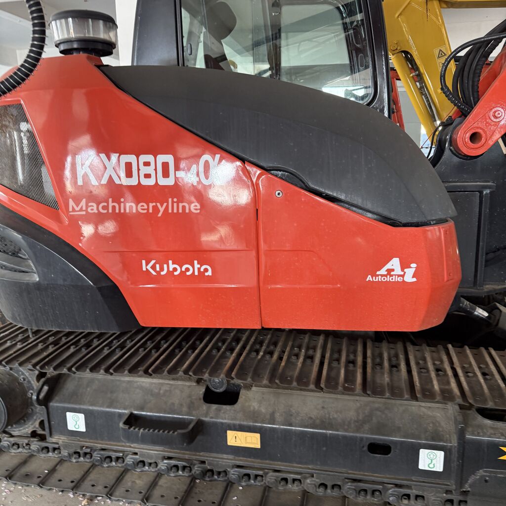 Kubota KX080 mini bager