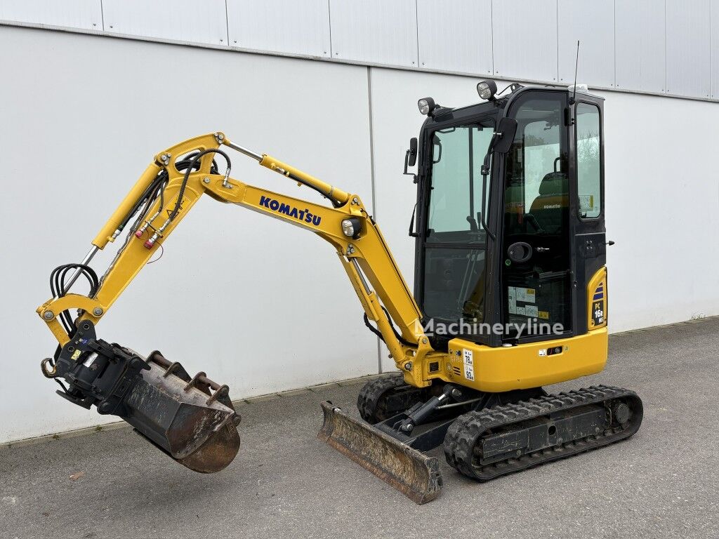 Komatsu MINIBAGGER PC 16 R-3HS Powertilt, 361 Betr.-Std. 20,40,100 Löff mini bager