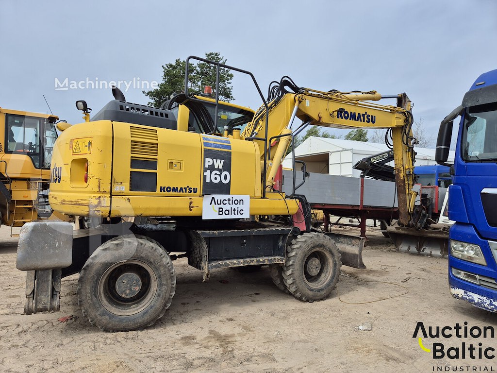 Prodaje se Komatsu PW160 bager točkaš na aukciji