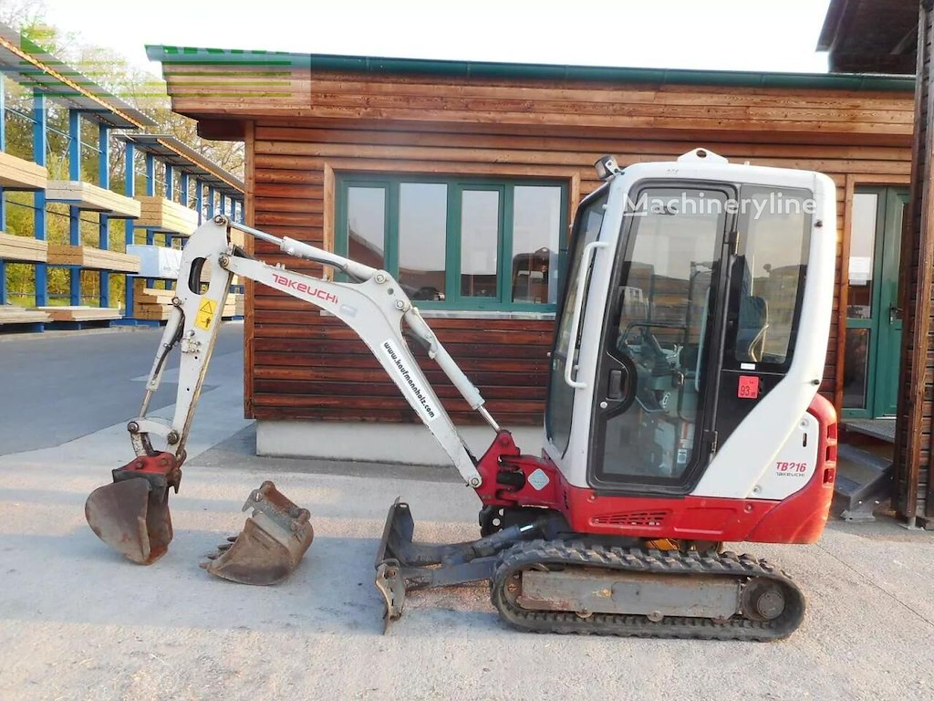 Takeuchi tb 216 ( 1.865 kg ) mini bager