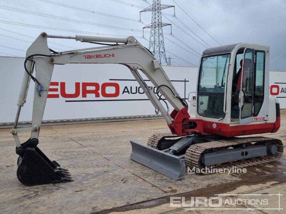 Prodaje se Takeuchi TB150C mini bager na aukciji