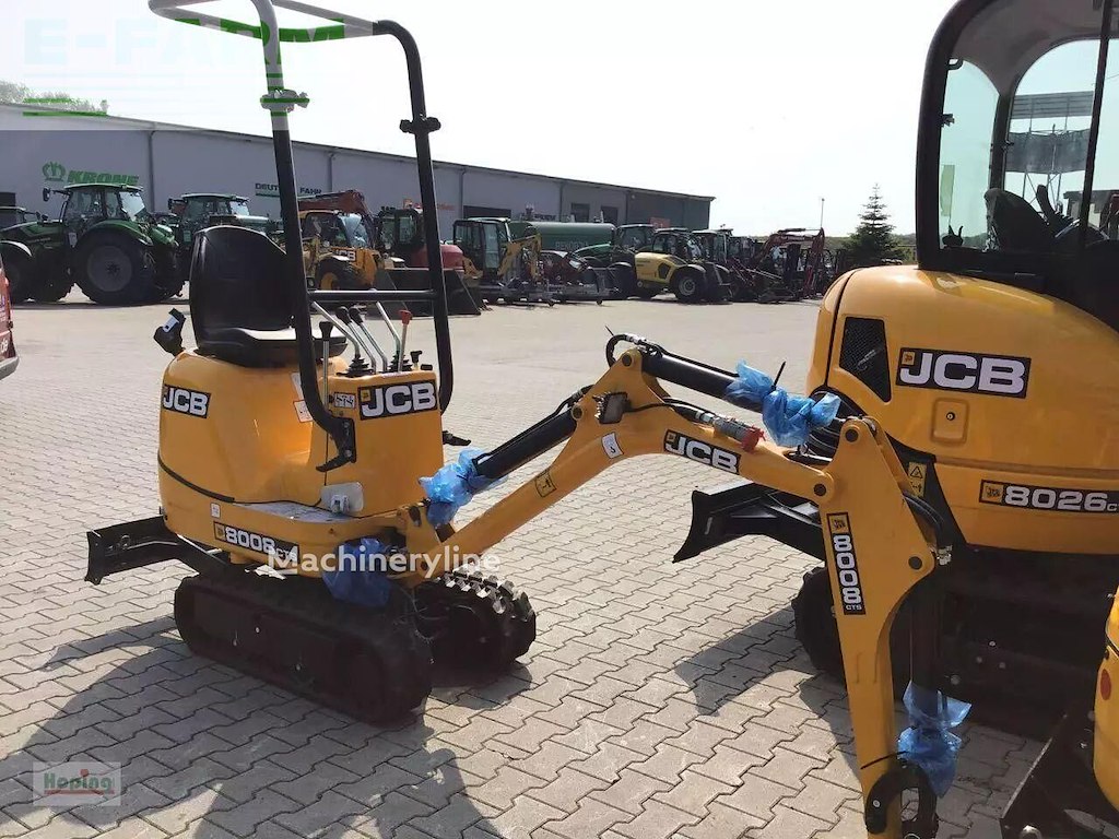 JCB 8008 cts mini bager