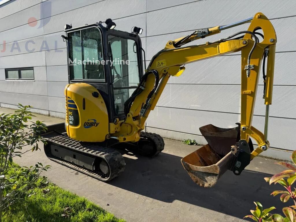 Komatsu PC26MR-3 mini bager