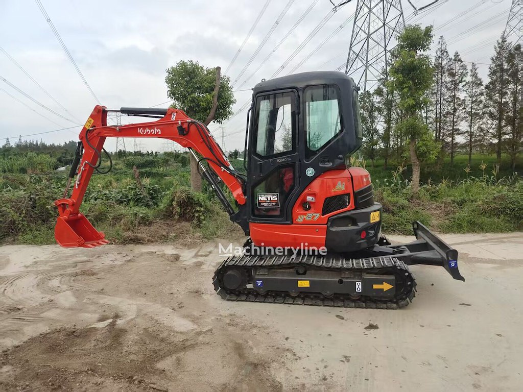 Kubota U27 mini bager
