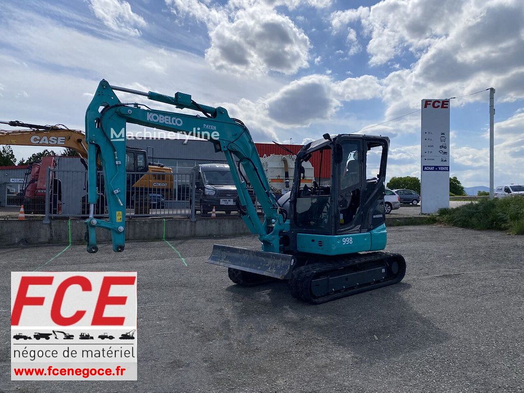Kobelco SK58/SRX-7 1er Main mini bager nakon udesa