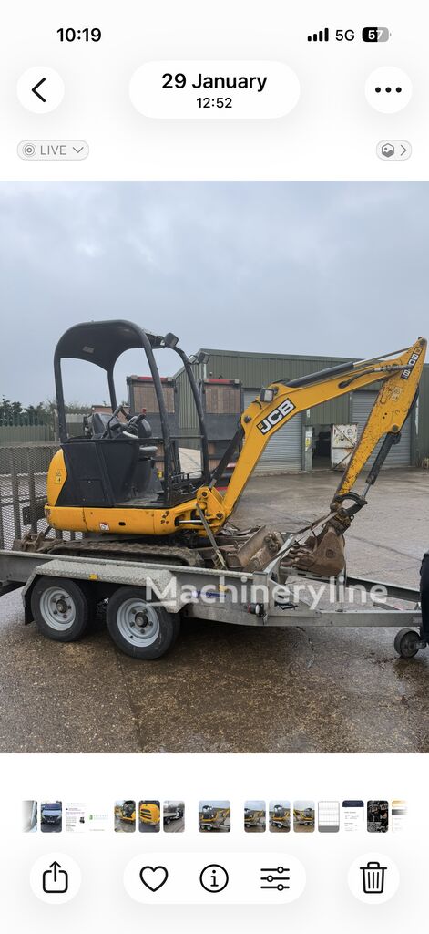 JCB 8018 mini bager