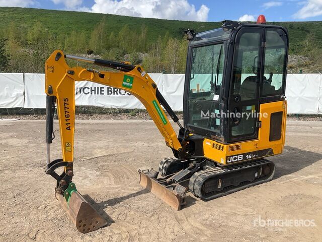 Prodaje se JCB 16c-1 mini bager na aukciji