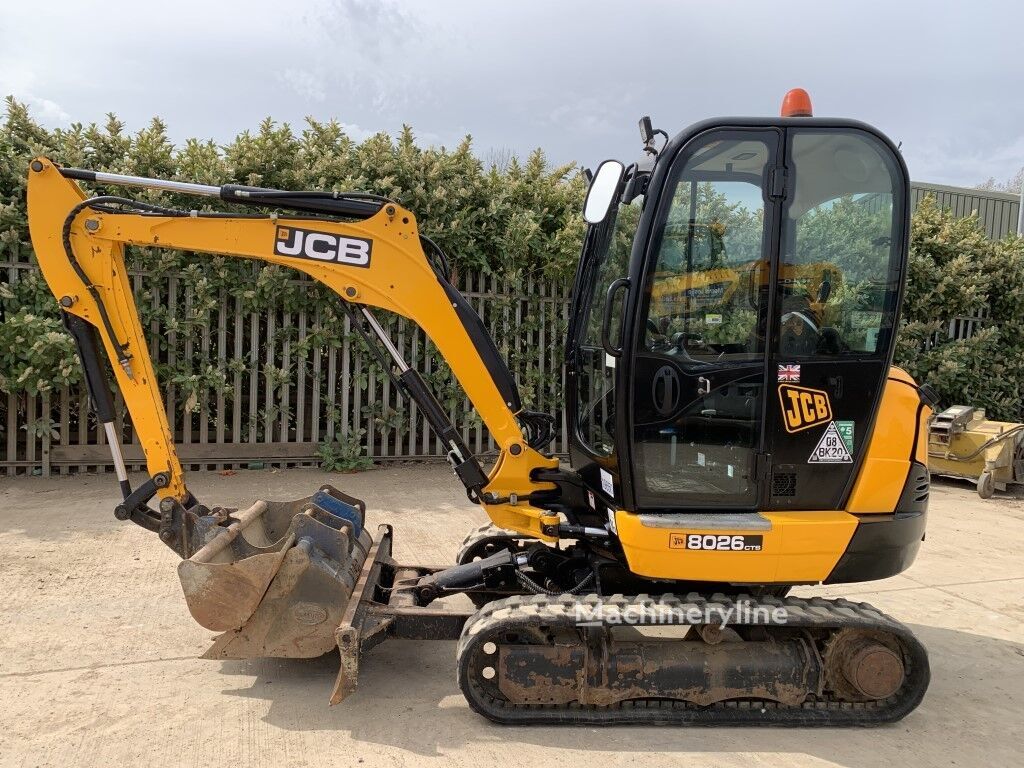 JCB 8026 CTS mini bager