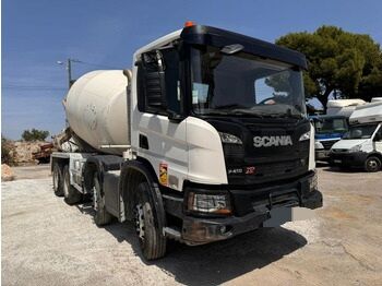 Liebherr na šasiji Scania P410 XT kamion s mešalicom za beton