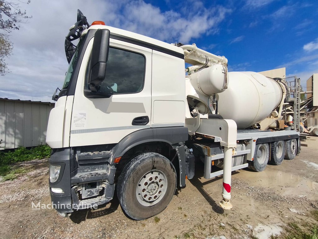 Mercedes-Benz AROCS 3543 8x4 EURO6 POMPOGRUSZKA CIFA MK25H-80 kamion s mešalicom za beton