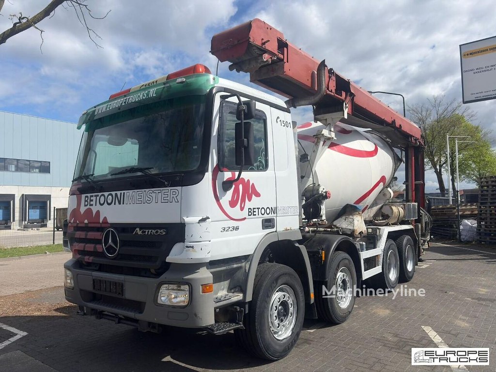 Mercedes-Benz Actros 3236 Full Steel - Manual - Airco kamion s mešalicom za beton