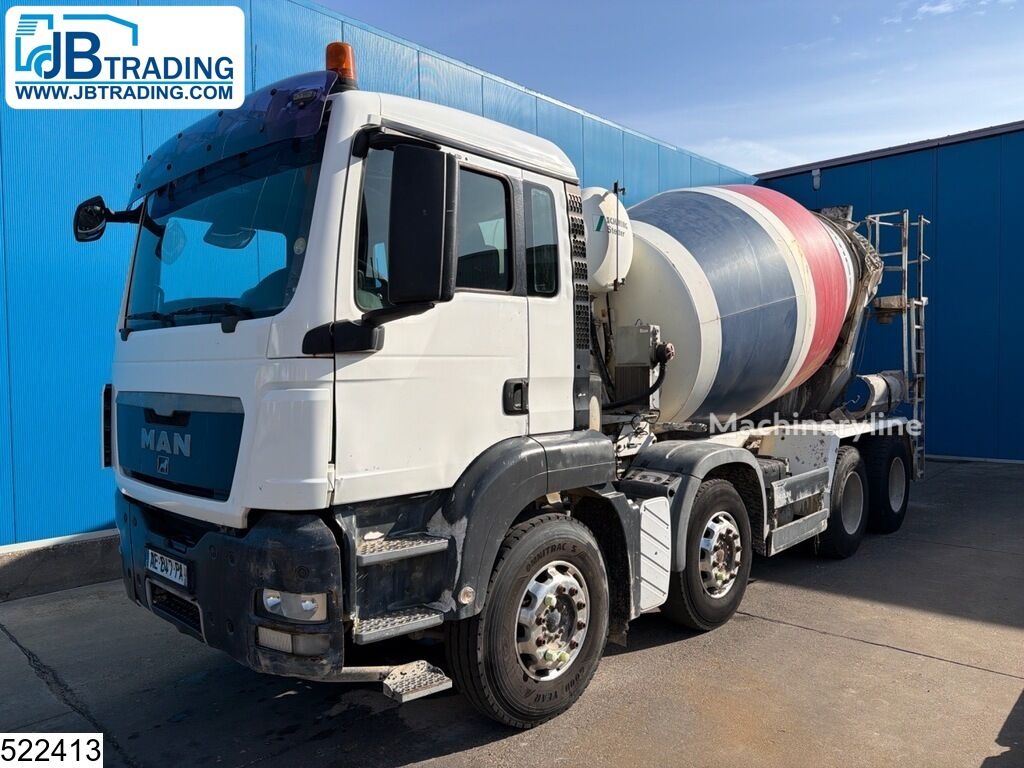 MAN TGS 32 360 8x4, Euro 4, 9m3, Schwing, manual transmission kamion s mešalicom za beton