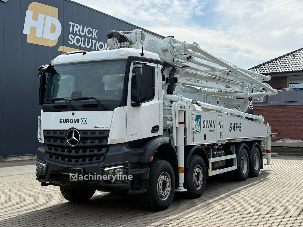 Novi Mercedes-Benz Arocs 4142 Mercedes-Benz Arocs 5 4542 8x4 SWAN TSP 47-5 160RZ ( kamion s mešalicom za beton