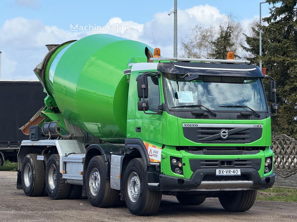 Liebherr na šasiji Volvo FMX 420 kamion s mešalicom za beton