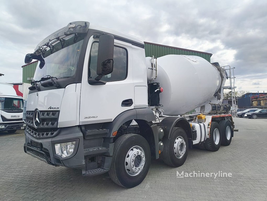 Intermix na šasiji Mercedes-Benz Arocs 3240 8x4 Betonmischer 10m³ (14) kamion s mešalicom za beton