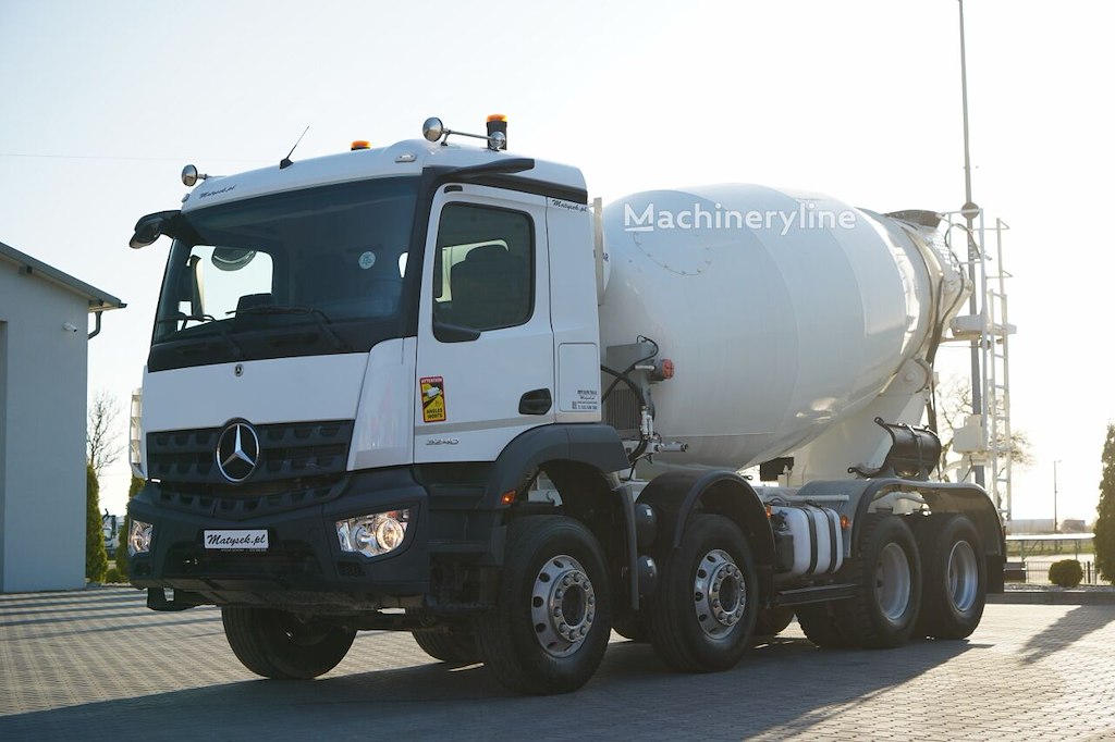 Frumecar na šasiji Mercedes-Benz AROCS 3240 kamion s mešalicom za beton