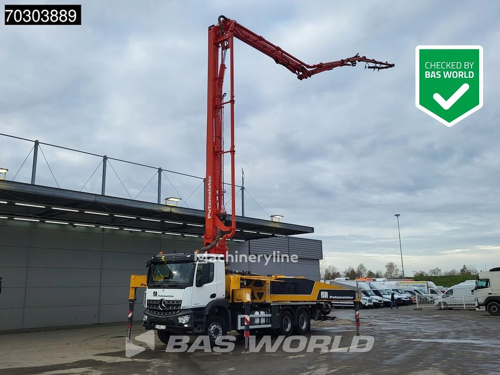 Mercedes-Benz Arocs 2640 Arocs 6X4 Belgium Truck 36mtr Putzmeister BFS 36-4.16 pumpa za beton