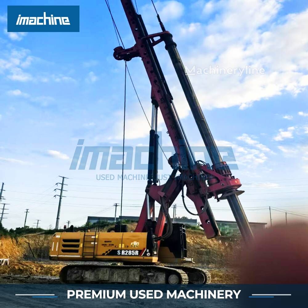 Sany SR285 Piling Rig with Interlocking Kelly Bar 508-4*15 - For Sale bušaće postrojenje