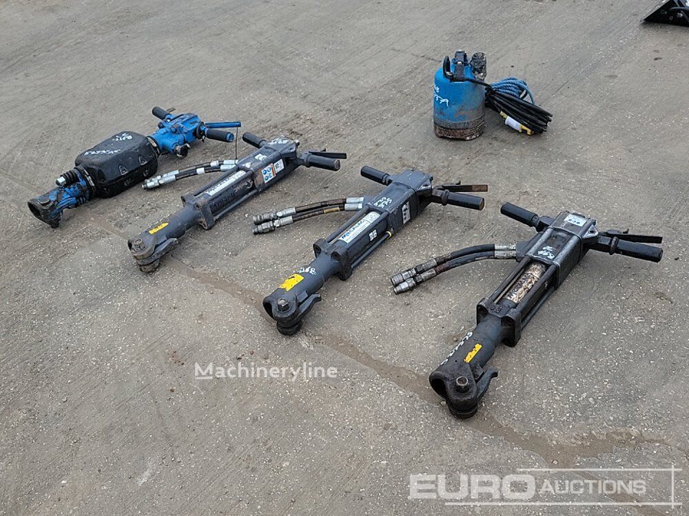 Prodaje se Hydraulic Hand Held Breaker (3 of), Pneumatic Hand Held Breaker rezač betona na aukciji